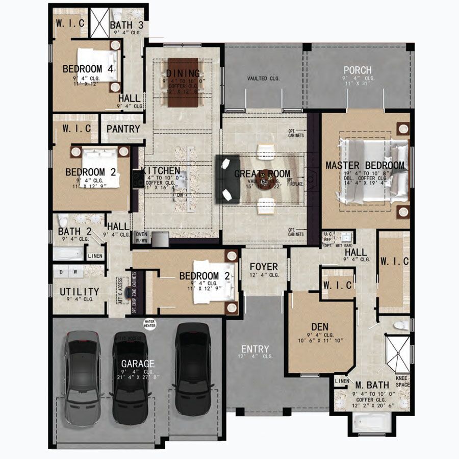 Winston Home Model | Synergy Homes | Energy Efficient Homes in Florida